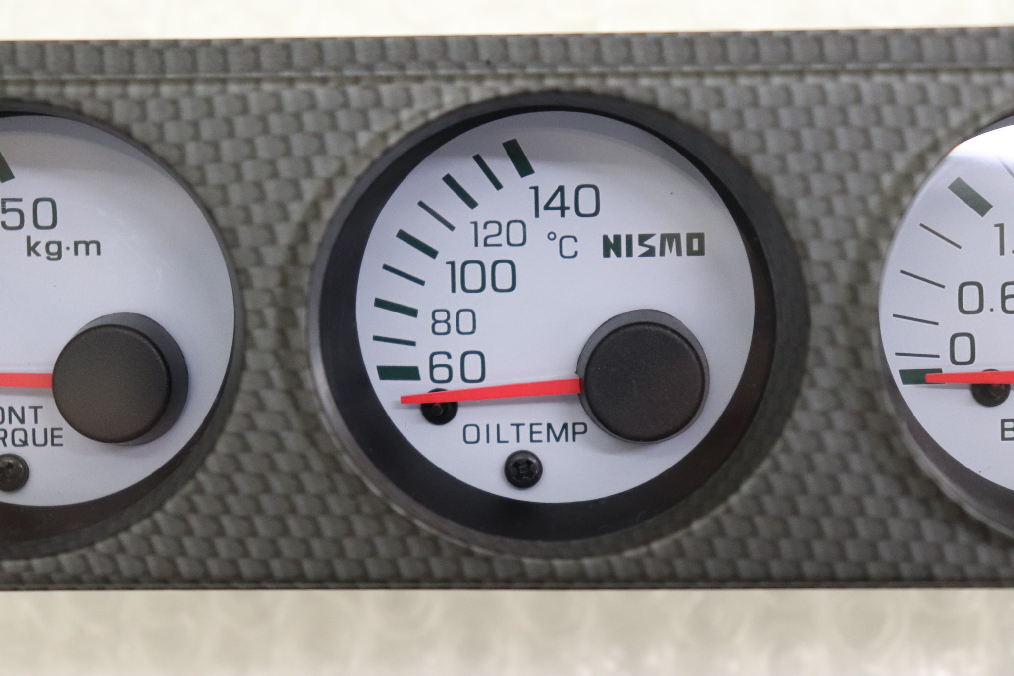 【USED】NISMO White Triple Meter - BCNR33 – TKGT CARS